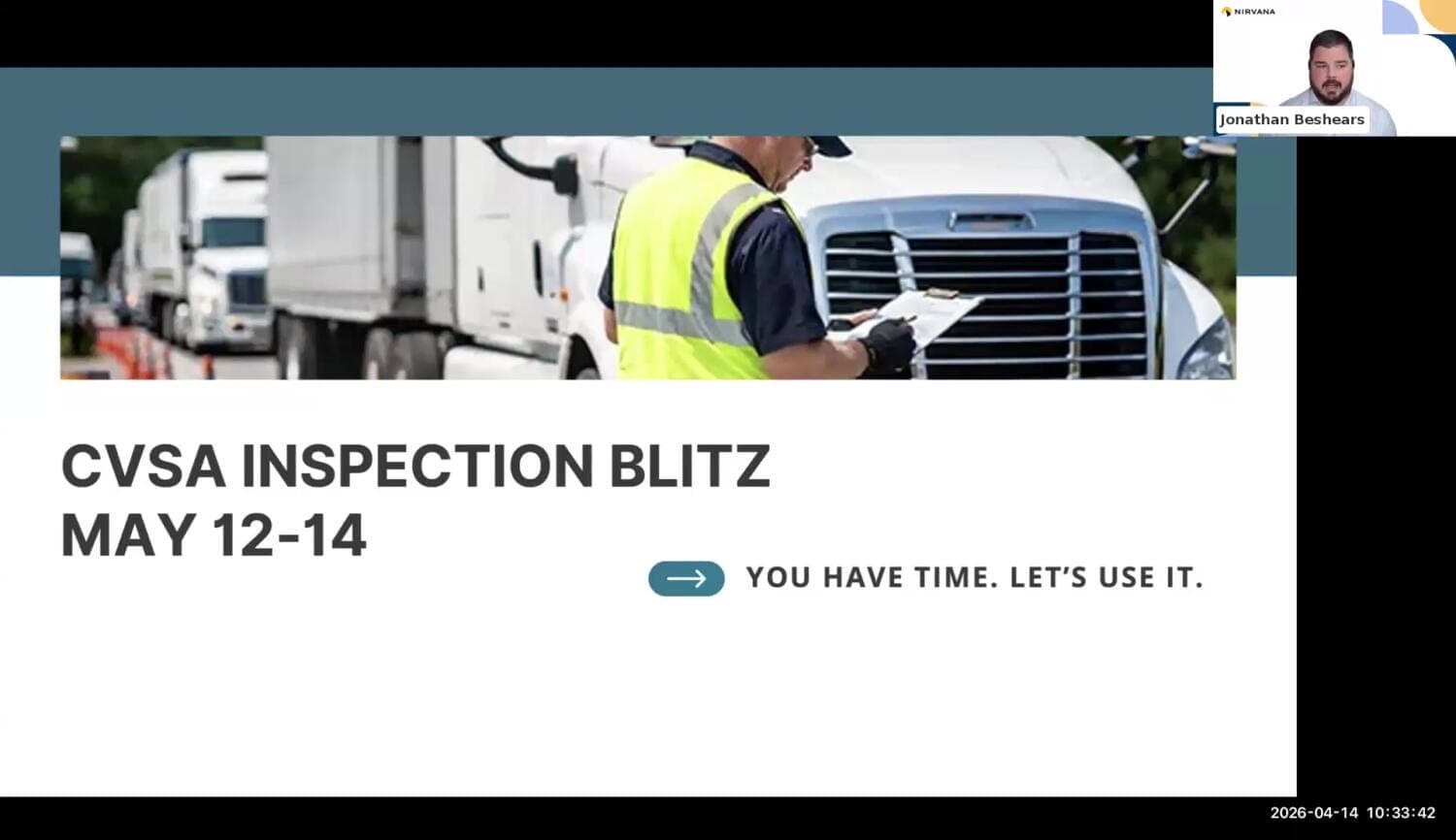 International Roadcheck 2026 What Inspectors Are Looking For Webinar 113