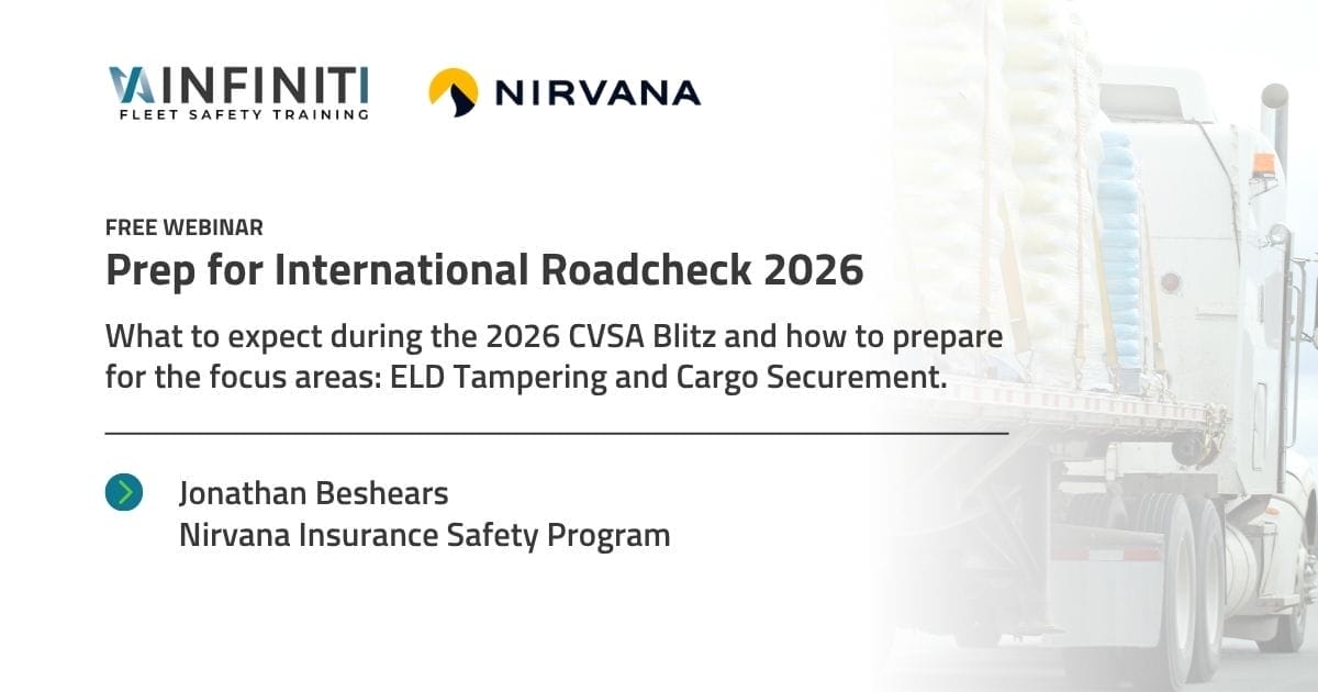CVSA Roadcheck Archives | INFINITI Fleet Safety - Training Management ...